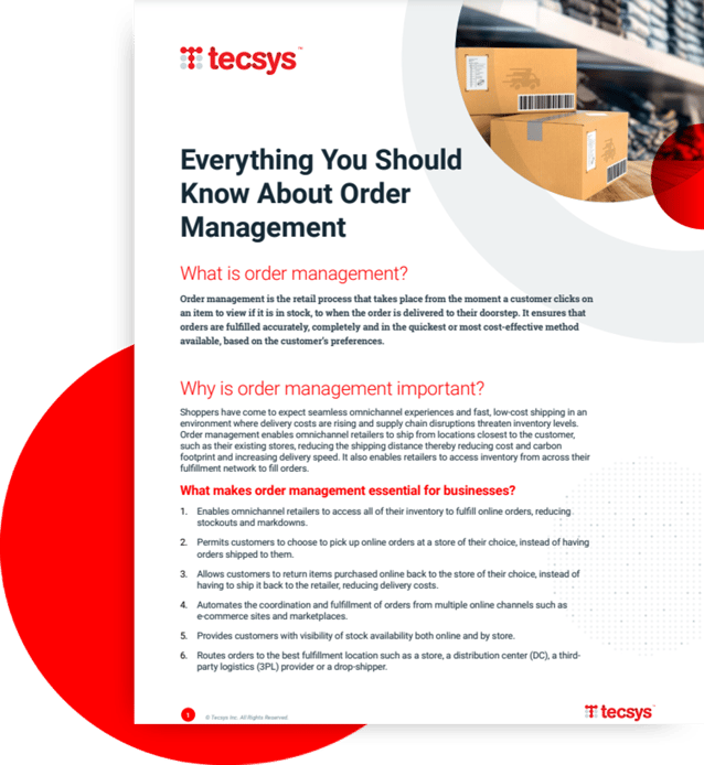 Everything You Should Know About Order Management | E-book