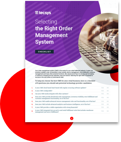 Selecting the Right Order Management System | Checklist