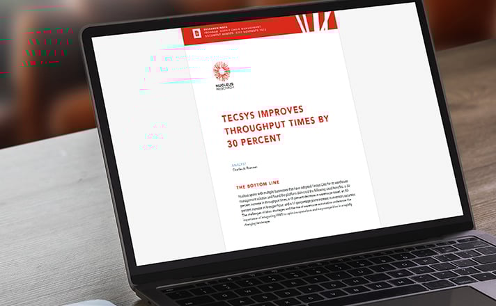 Tecsys Improves Throughput Times by 30%